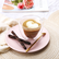8.5oz Clear Glassware Drinking Heart Shaped Tea Cups with Handle 2 pcs ...