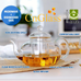 Tea Brewing Borosilicate Glass Teapot with Strainer 33.8oz 1000ml ...