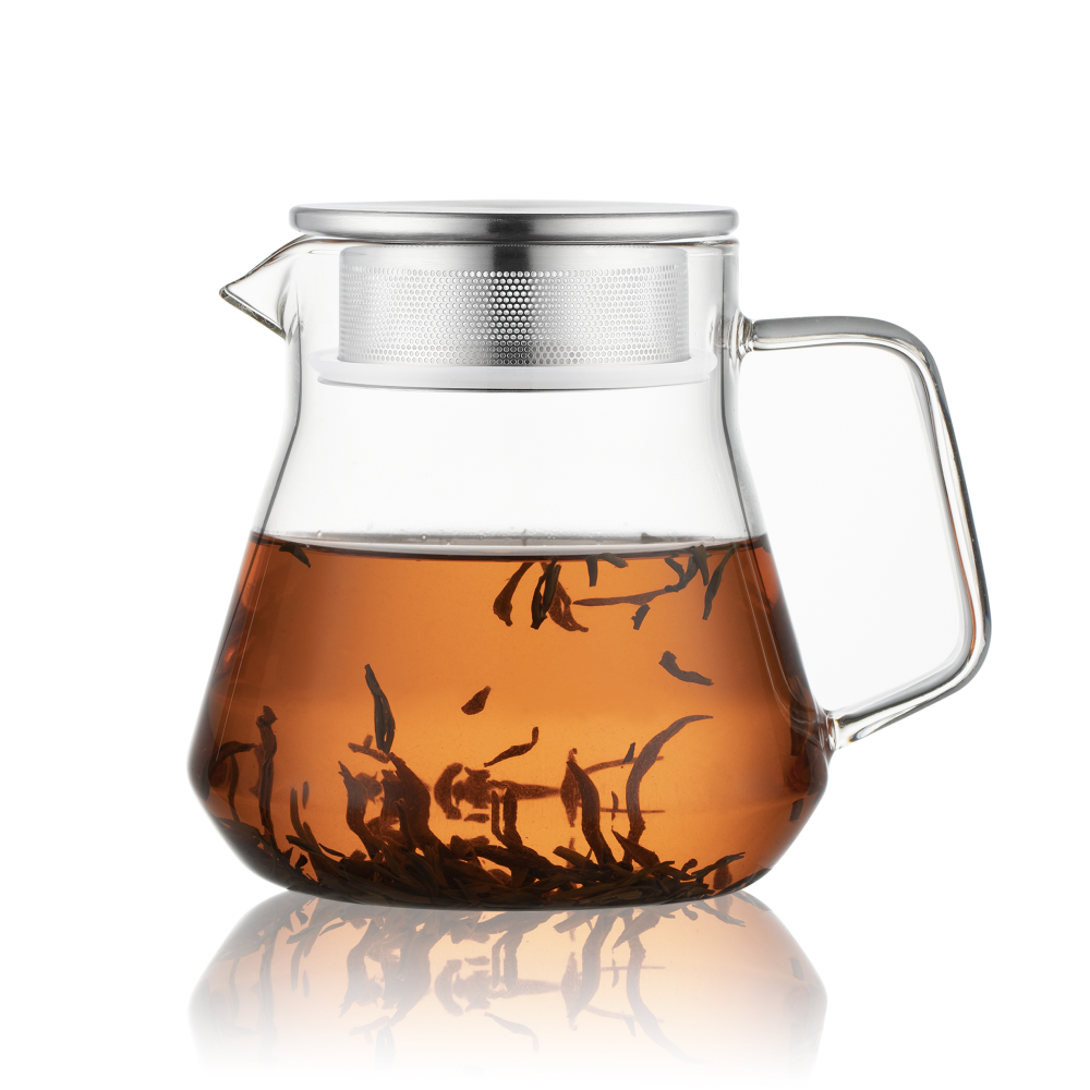 Double Wall Glass Mug 10oz 12oz 15.2oz Drinking Glassware 20.3oz Teapot Set – slonmall