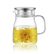 Dishwasher Safe 27oz Loose Leaf Tea Maker Glass Pitcher with Stainless ...